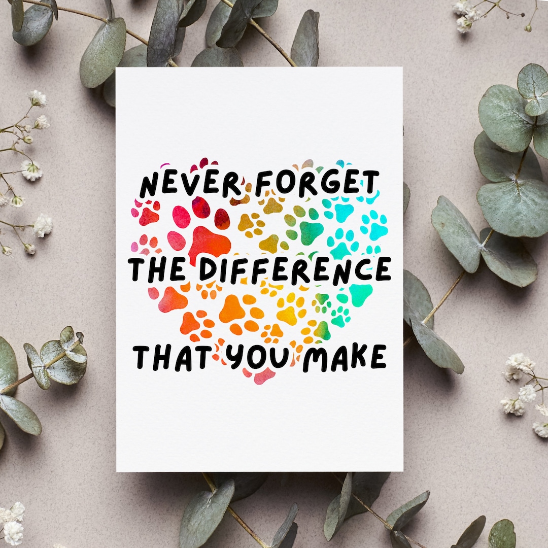 Vet Tech Card, Vet Tech Appreciation Gift, Veterinary Team Card ...