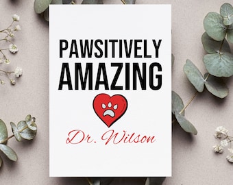 Personalized Veterinary School Graduation Card Veterinary - Etsy