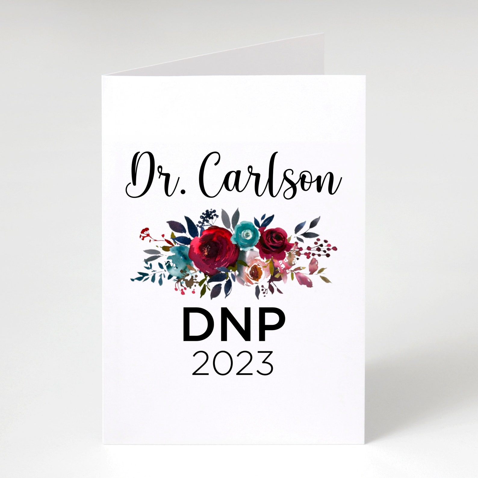 Personalized Dnp Graduation for Her Card, Dnp Graduate Women Gift ...