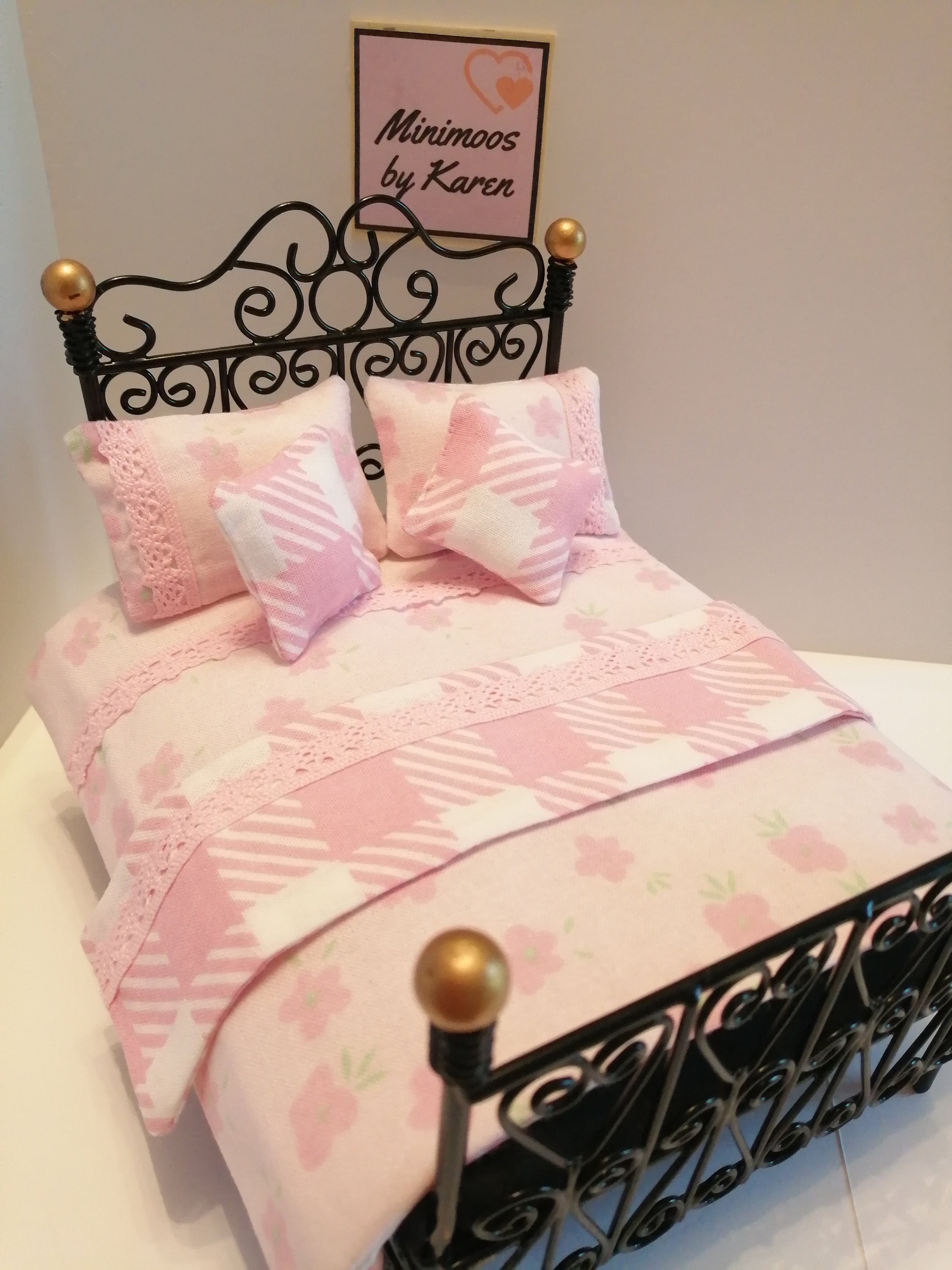Dolls House Bedding Set 12th Scale Etsy UK