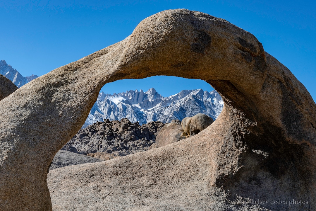 Mobius Arch Mt Whitney Print - Etsy
