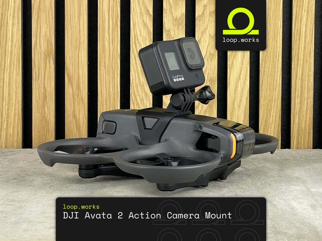 DJI Avata 2 - Action Camera Mount - Etsy