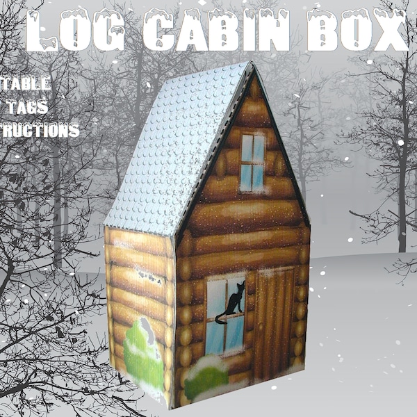 Log Cabin Mail Box - Etsy