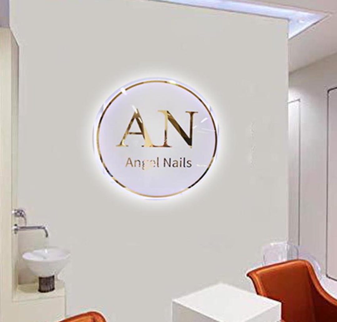 Custom Backlit Acrylic Sign | Acrylic Logo Sign | LED Business Sign ...