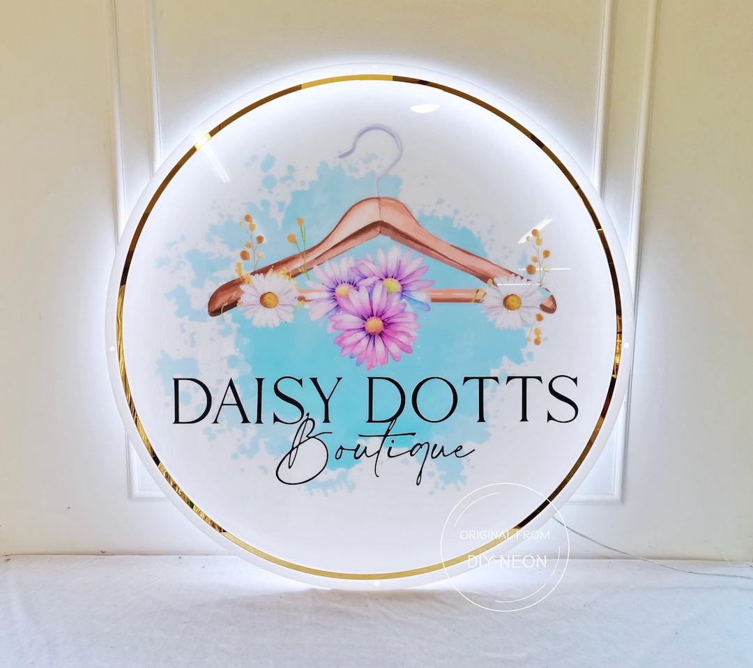 Custom Backlit Acrylic Sign | Acrylic Logo Sign | LED Business Sign ...