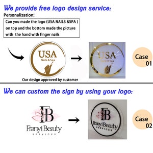 Custom Acrylic Sign With Led Lighting for Skin Care Logo Botox Sign ...