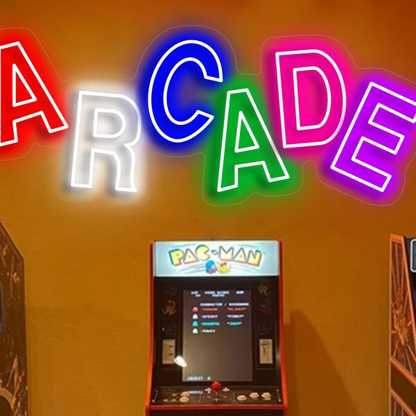 Arcade Light up Sign - Etsy
