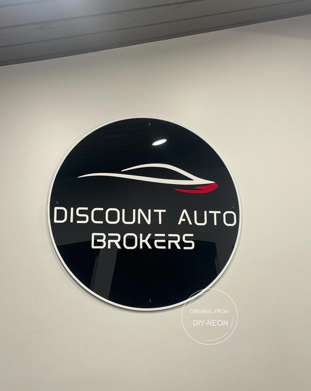 Custom Backlit Acrylic Sign Acrylic Logo Sign LED Business Sign Salon ...