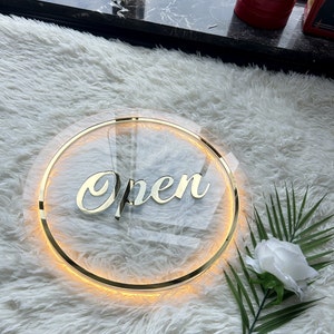 Led Open Sign for Business Open Sign for Door Open Sign Light Open Sign ...