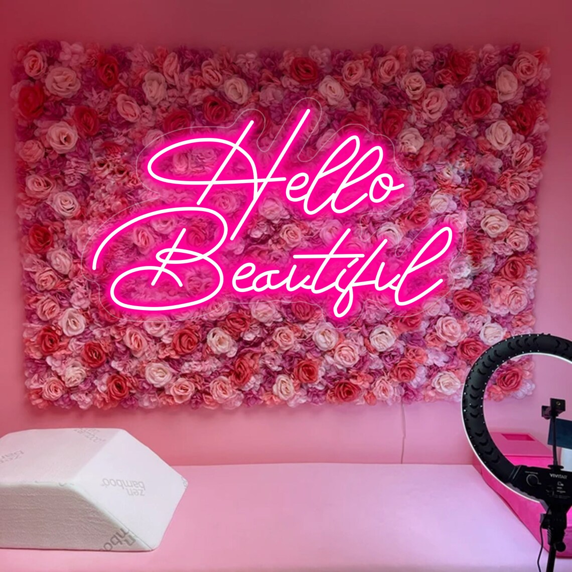 Hello Beautiful Neon LED Sign Home Decor Custom Made Neon - Etsy