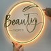 Custom Acrylic Sign With Led Lighting for Skin Care Logo Botox Sign ...