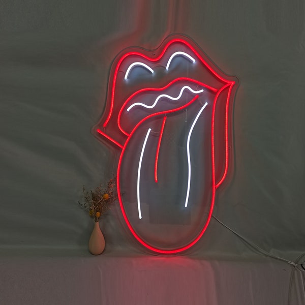 Tongue Neon Sign - Etsy