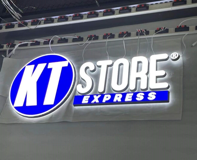 Custom 3D Face Light Sign Custom Bussiness Logo Led Bussiness - Etsy