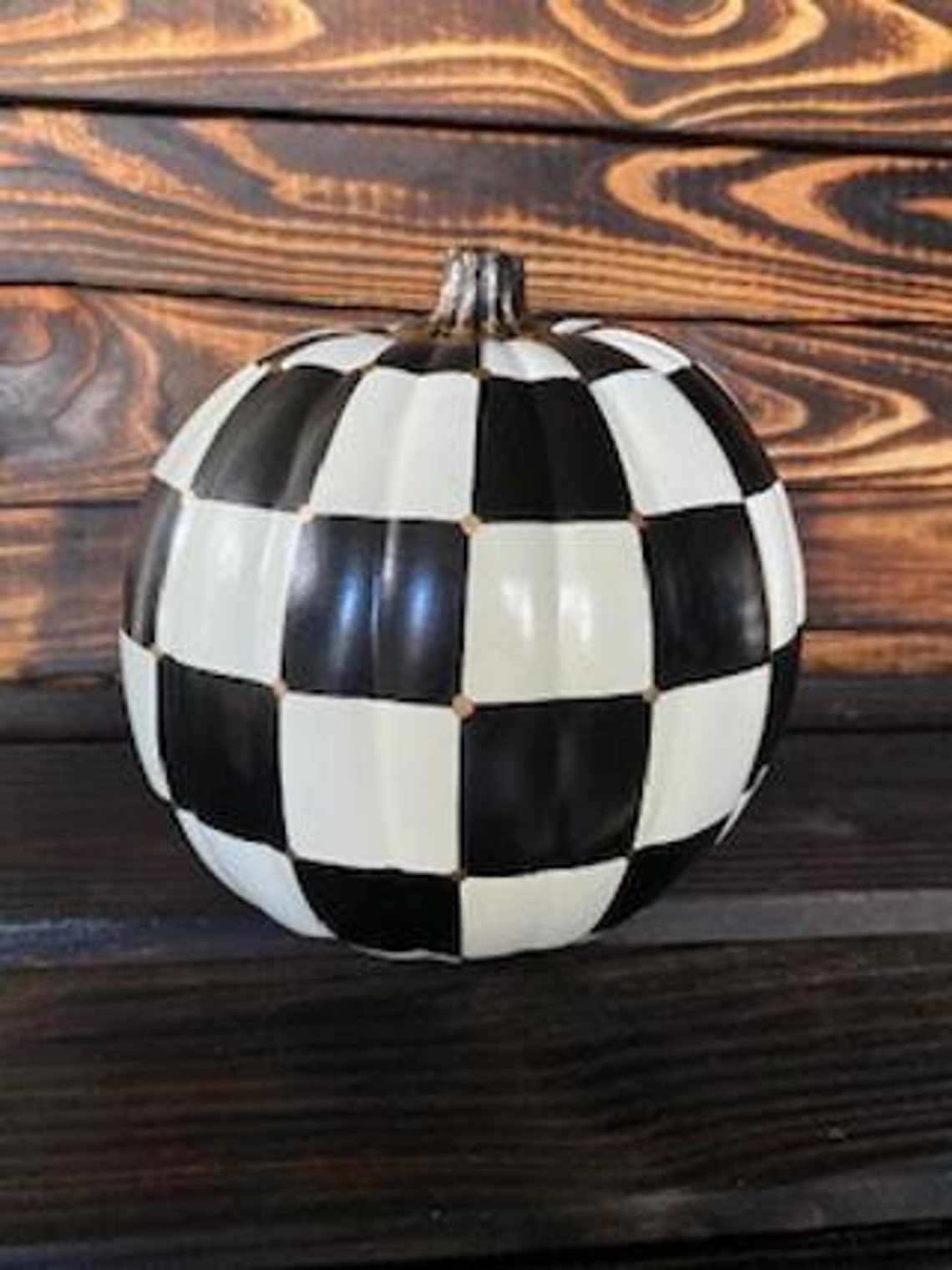 Hand-painted Harlequin, Checkered, Leopard Pumpkin Set - Etsy