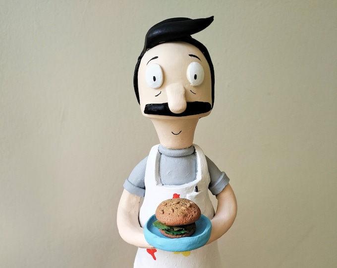 Escultura De Bob's Burgers - Figura De Bob Belcher Hecha a Mano ...