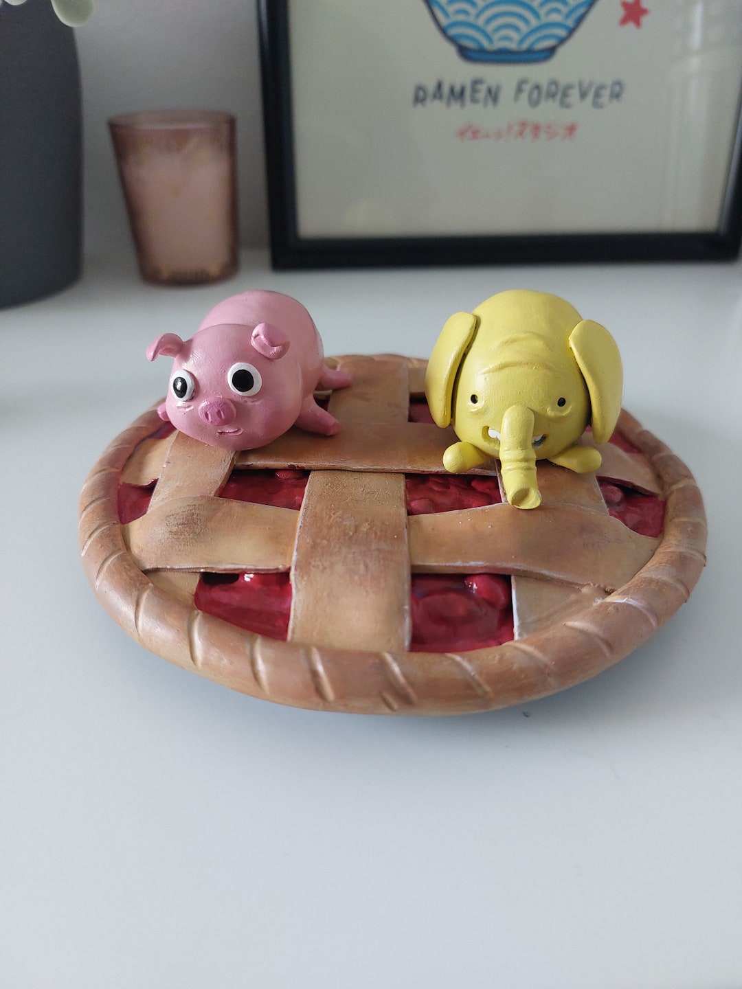 Adventure Time Figure Tree Trunks, Finn and Jake Cute Elephant Figurine ...