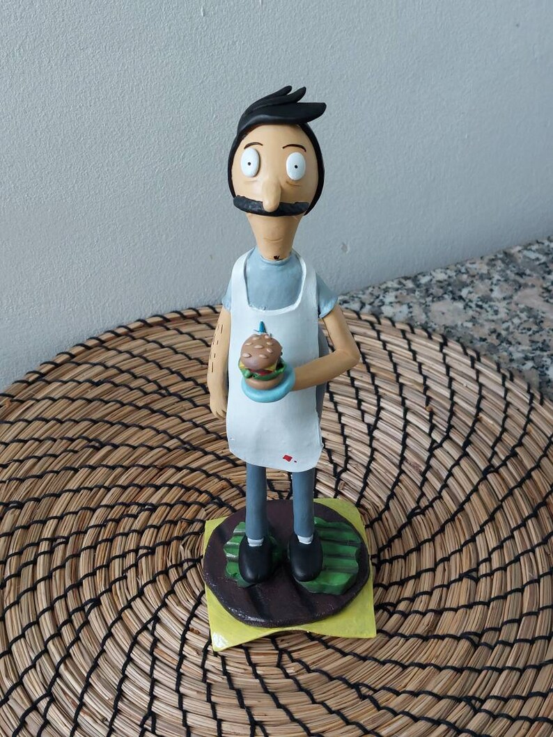 Bob's Burgers Sculpture Handmade Bob Belcher - Etsy