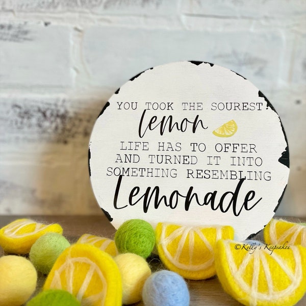 Lemonade Sign - Etsy