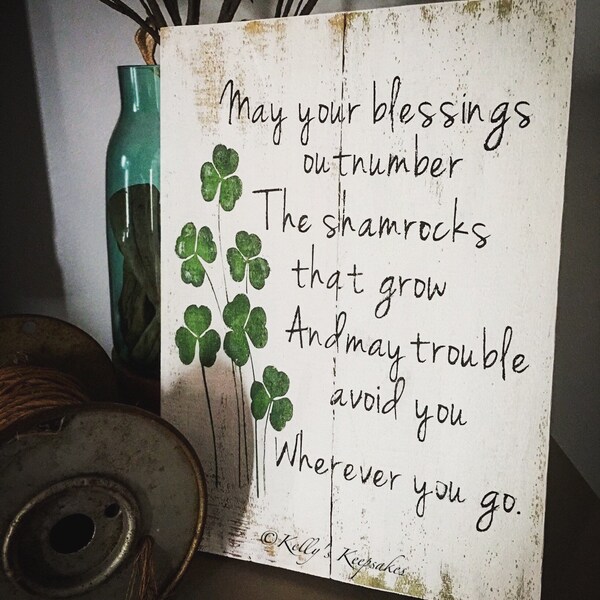 Irish Blessing - Etsy