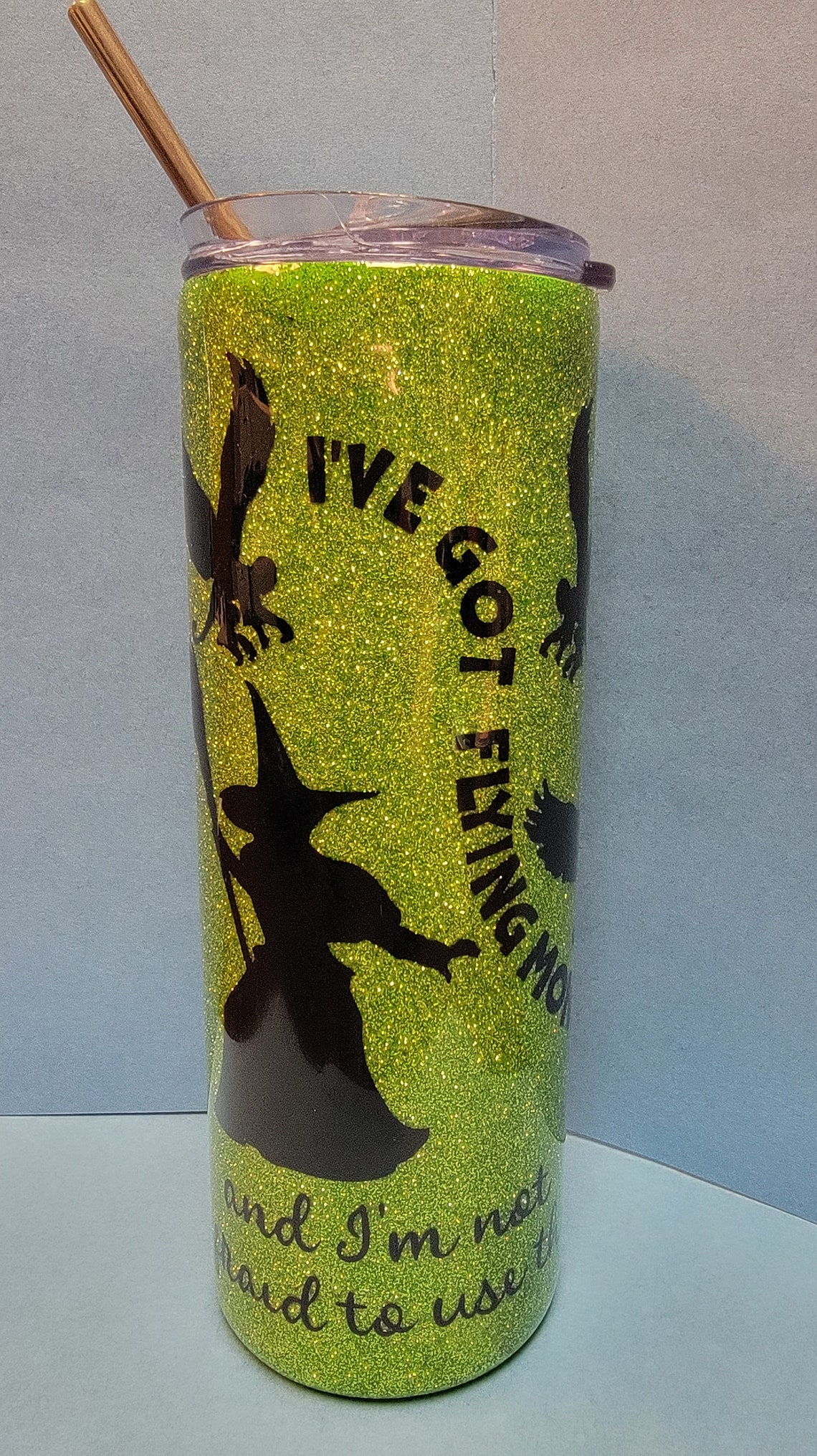 Wicked Witch of the West Glitter Tumbler - Etsy