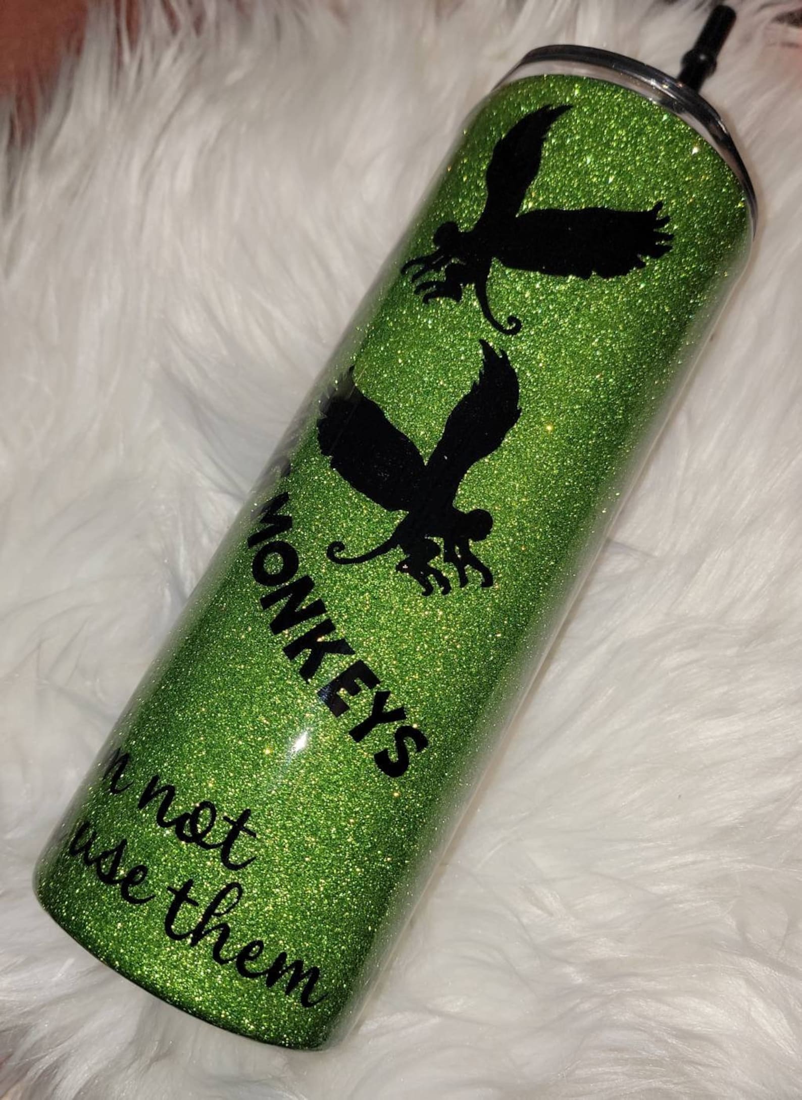 Wicked Witch of the West Glitter Tumbler - Etsy