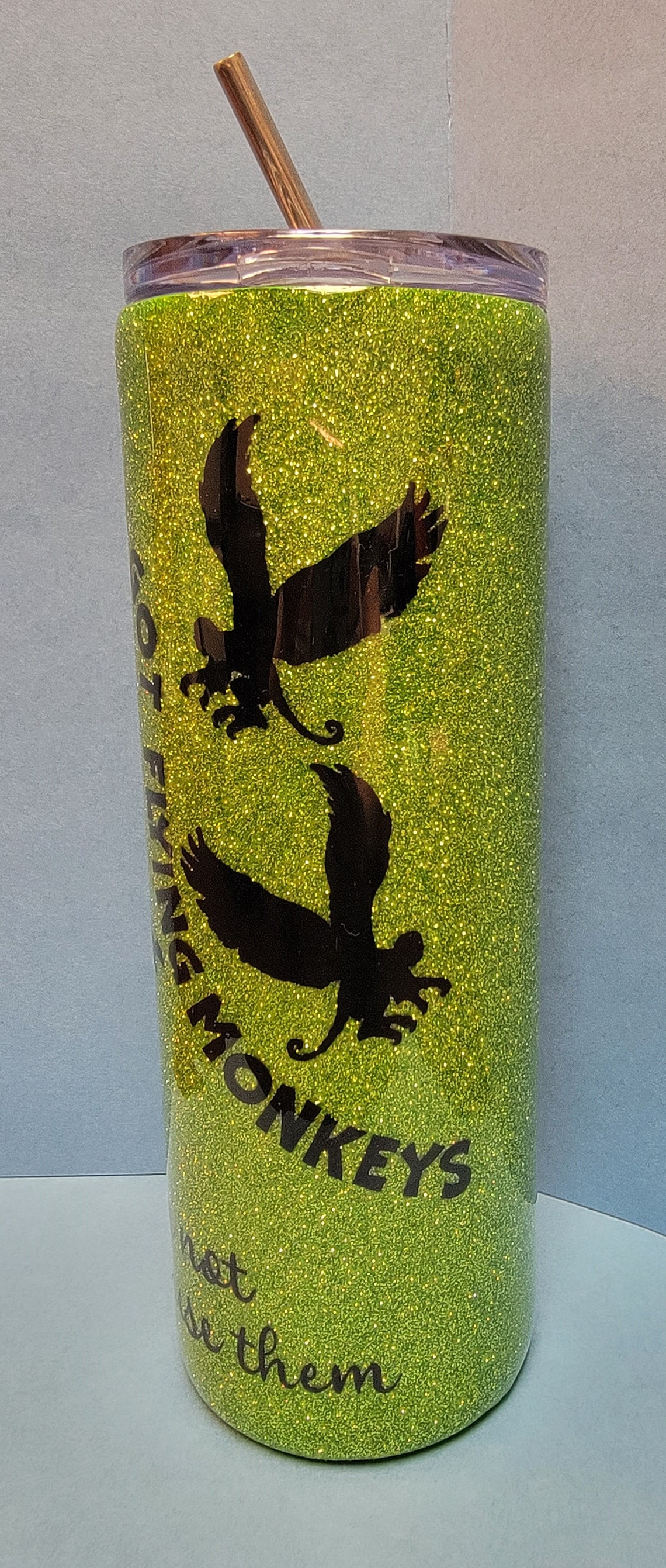 Wicked Witch of the West Glitter Tumbler - Etsy