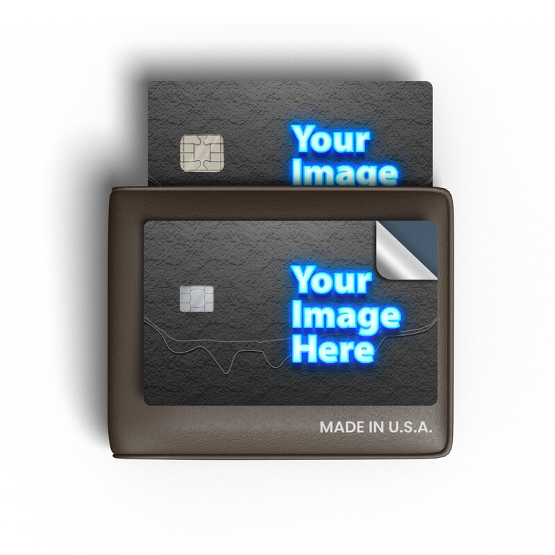 Custom Bank Card Sticker - Etsy