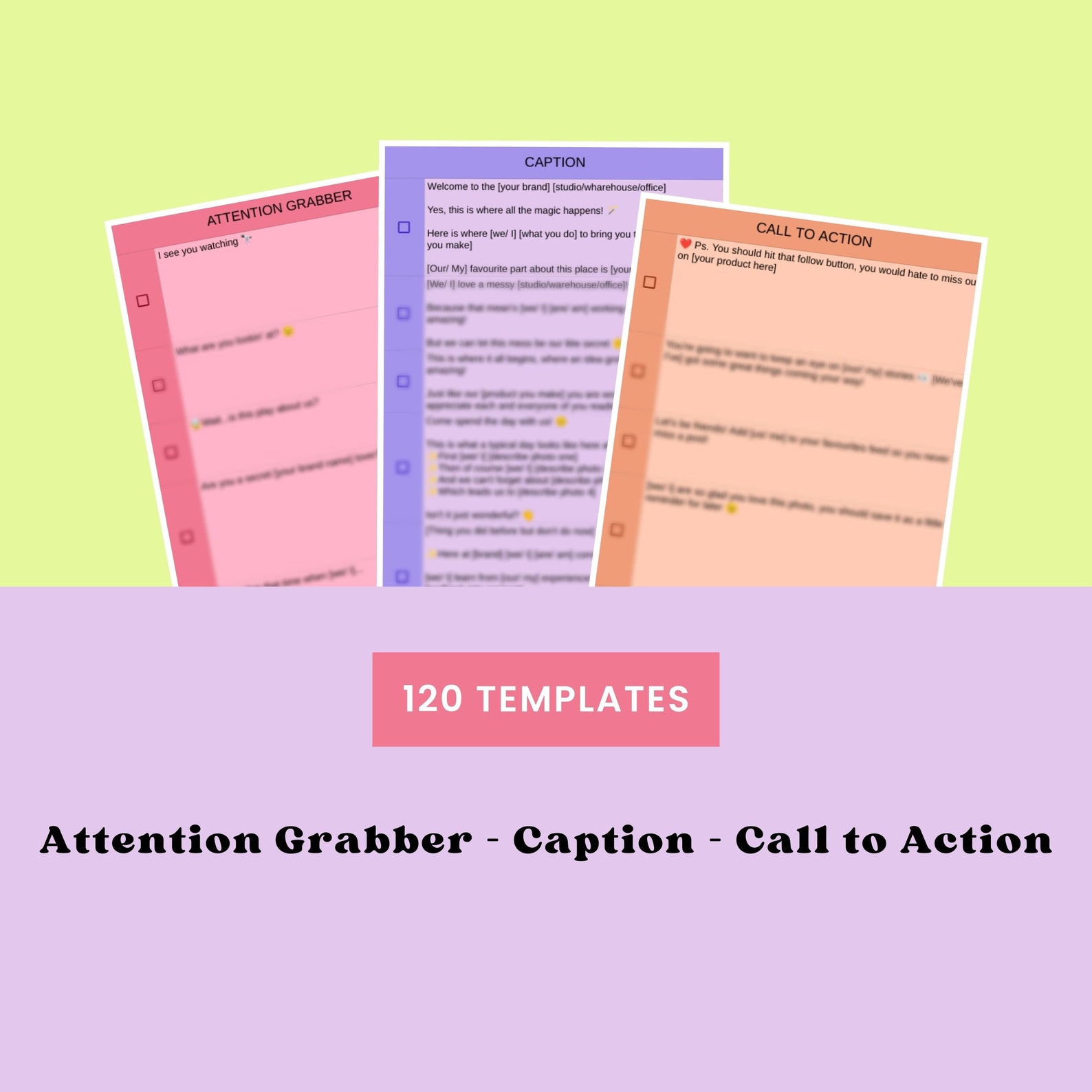 120 Social Media Captions Product Based Business / Sales & - Etsy