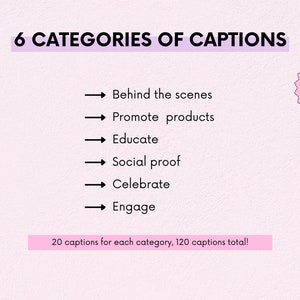 120 Social Media Captions Product Based Business | Sales & Conversion ...