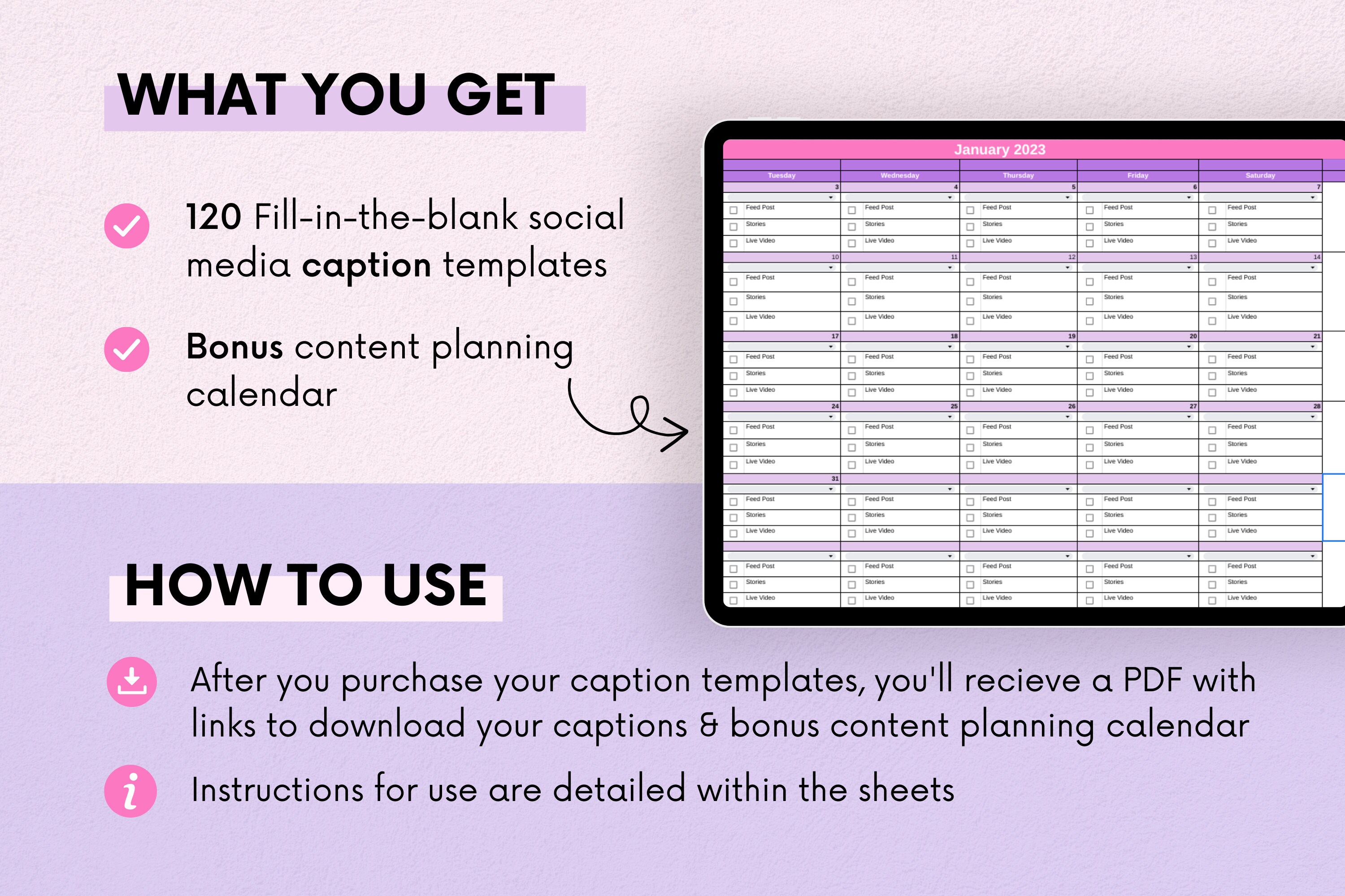 120 Social Media Captions Product Based Business | Sales & Conversion ...