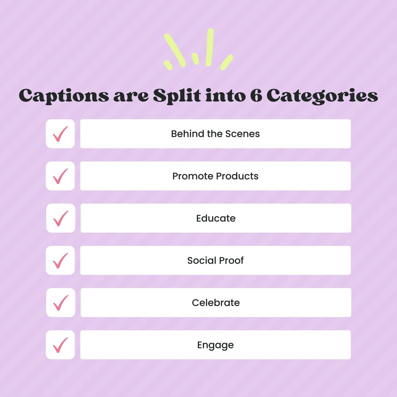 120 Social Media Captions Product Based Business / Sales & - Etsy