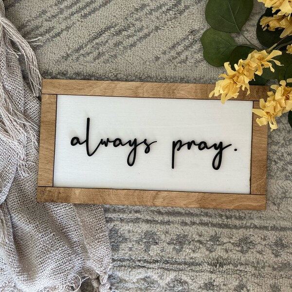 Always Pray - Etsy