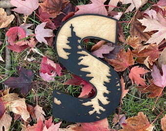 2 34 Wooden Letter i Kids Room - Etsy