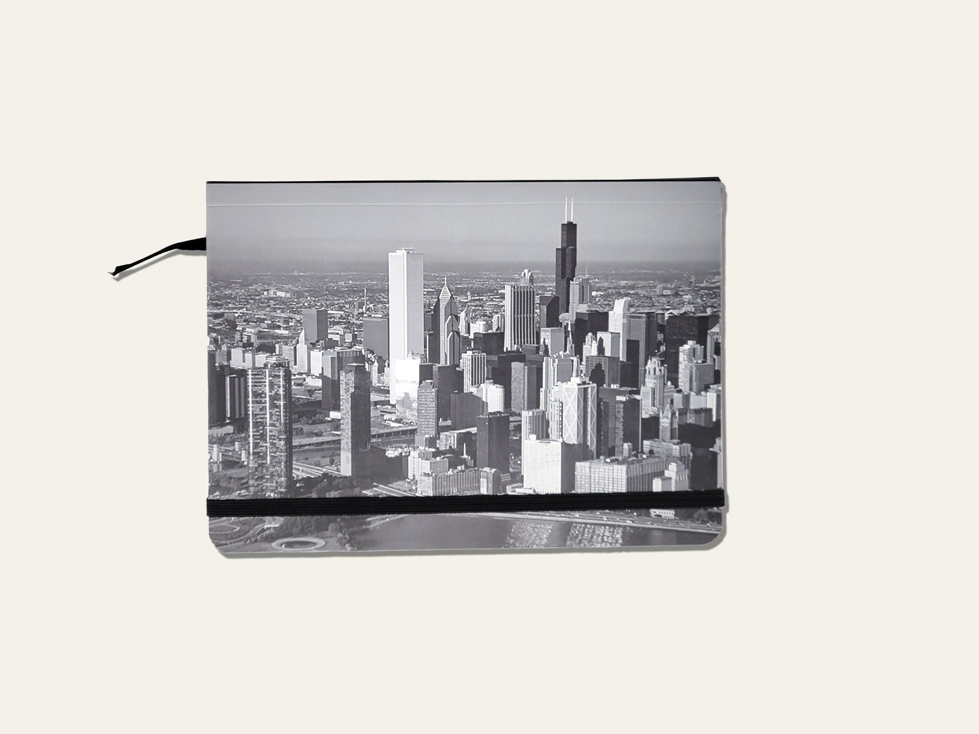 Chicago Skyline Travel Notebook Set of 2 Notebooks 120 Blank Pages ...