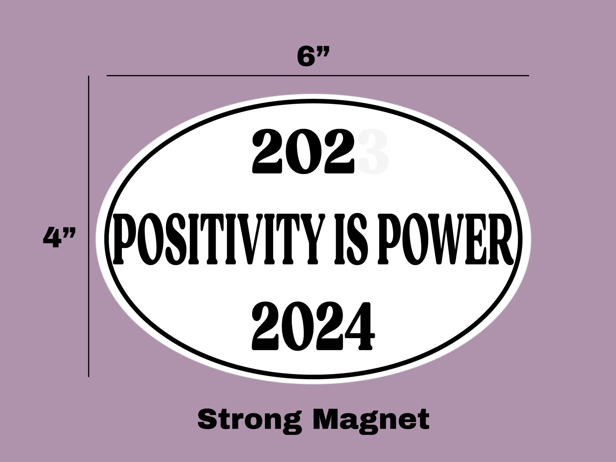 Custom Oval Car Magnet 6x4 High-quality Print, Strong Magnet, Perfect ...