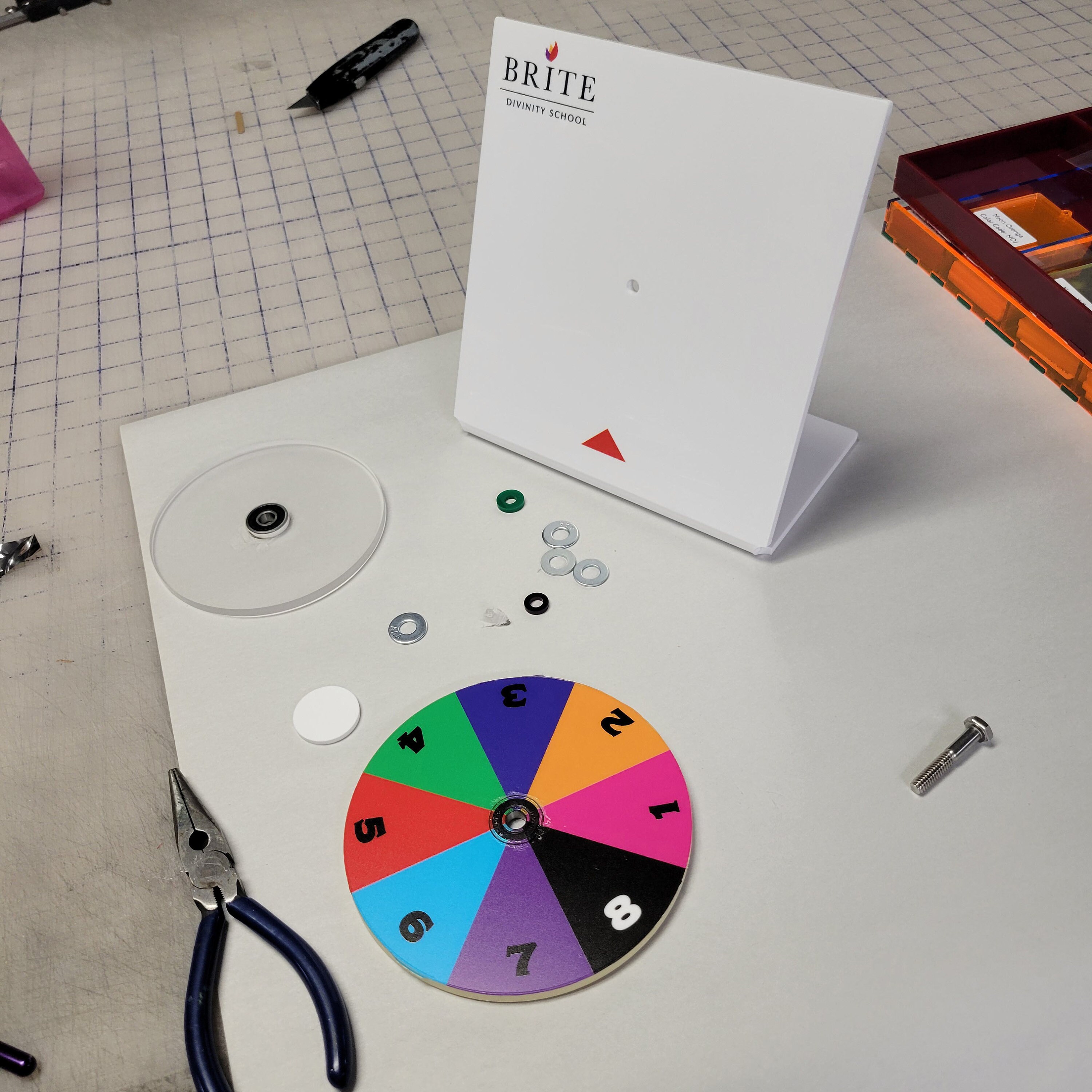 Countertop Prize Spinning Wheel, Thoughtful Event Planner Tool, Ideal ...