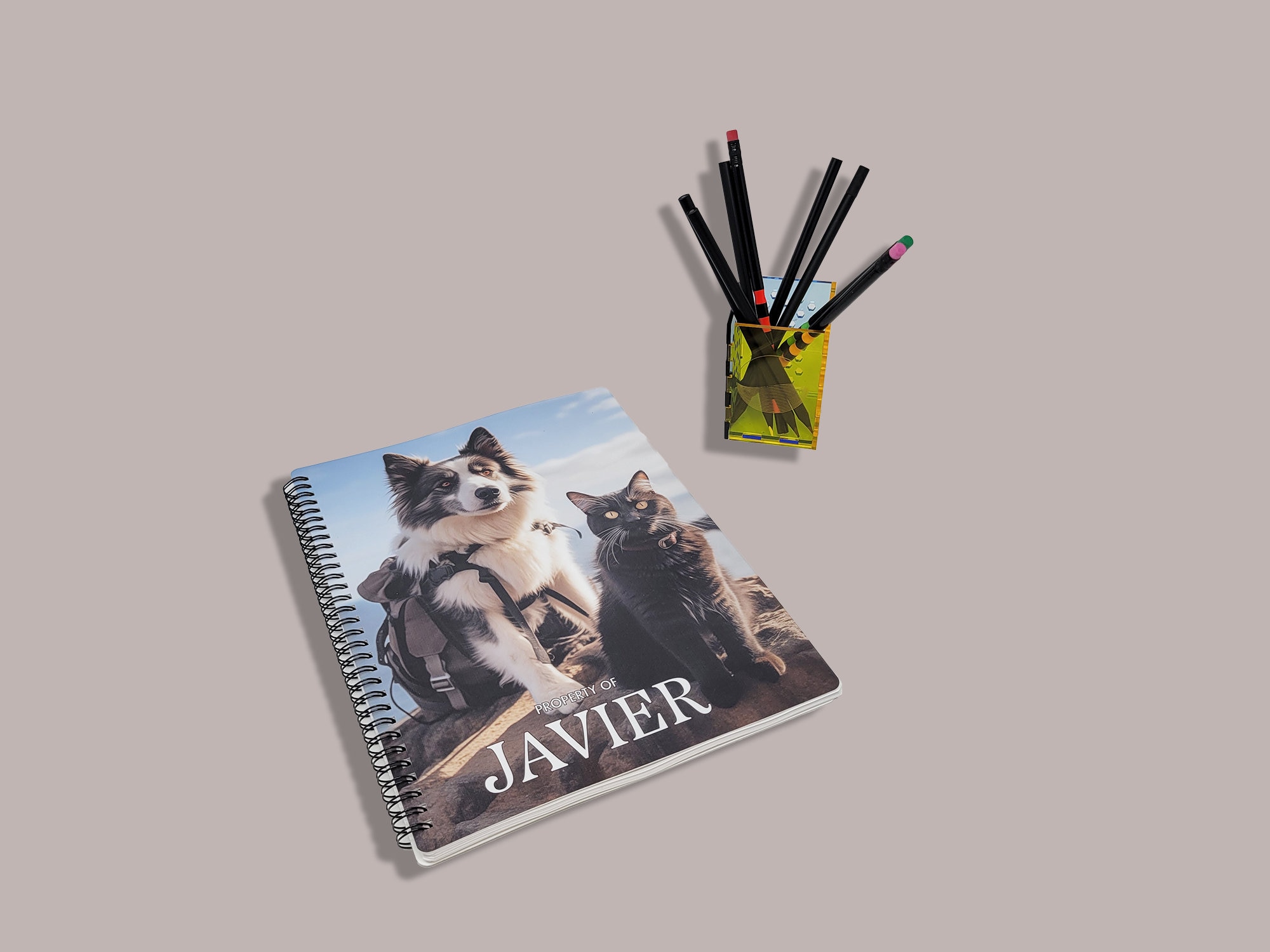 Personalized Gift, Letter Size Notebook Create Your Own Cover With ...