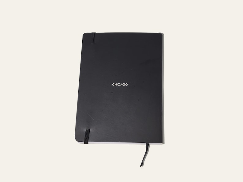 Chicago Skyline Travel Notebook Set of 2 Notebooks 120 Blank Pages ...