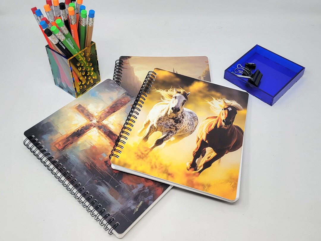Custom Full Color Spiral Artist Pad - High-quality 28 Lbs Paper ...