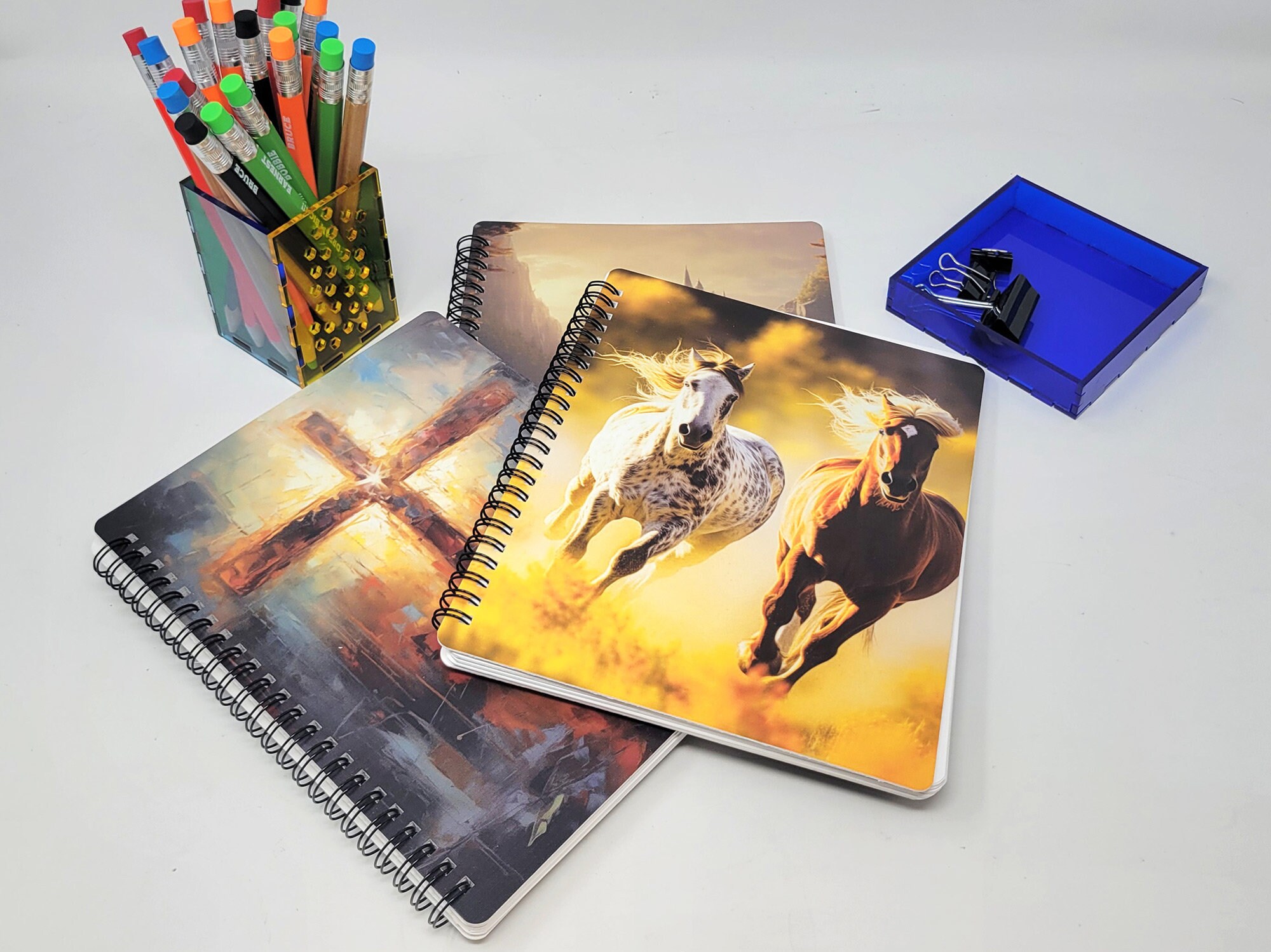 Custom Full Color Spiral Artist Pad High-quality 28 Lbs Paper ...