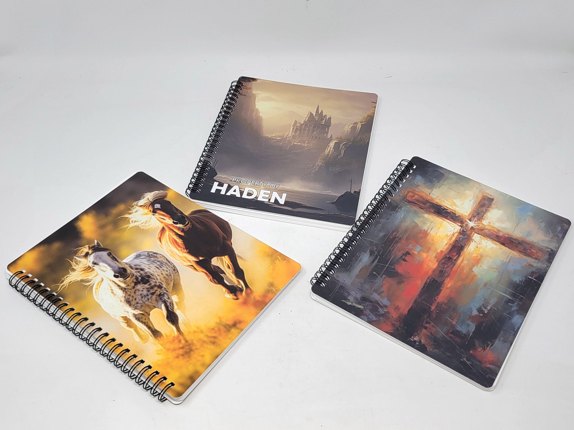 Custom Full Color Spiral Artist Pad High-quality 28 Lbs Paper ...