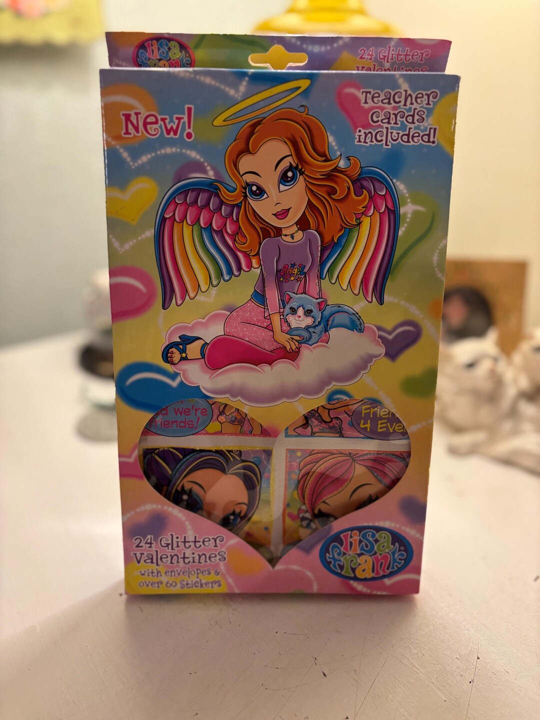 Retro Lisa Frank Valentines Kitties Puppies Glamour Girl Sparkles NIB Vtg 90s Lisa Frank - Etsy