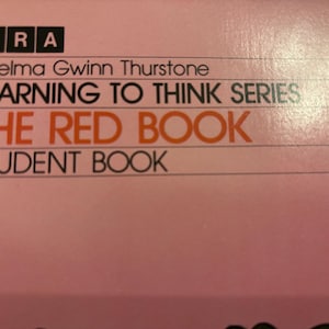 Retro 80s SRA Workbooks by Thelma Gwinnett Thurstone Learning to Think ...
