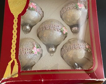 Fancy Glass Ornaments - Etsy