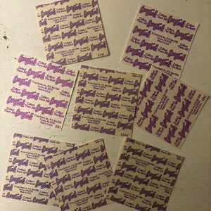 Huge Lot of 8 Sticker Sheets Lisa Frank Mini Color Your Own Sticker ...