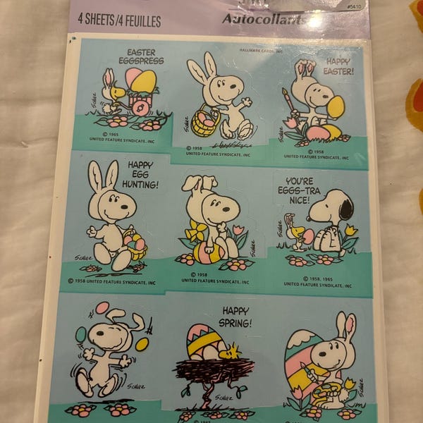 Snoopy Easter - Etsy