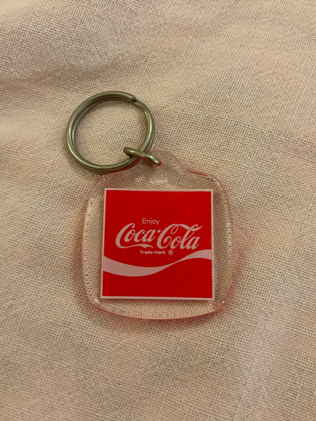 Coke Keychain Vintage 80s Plastic - Etsy