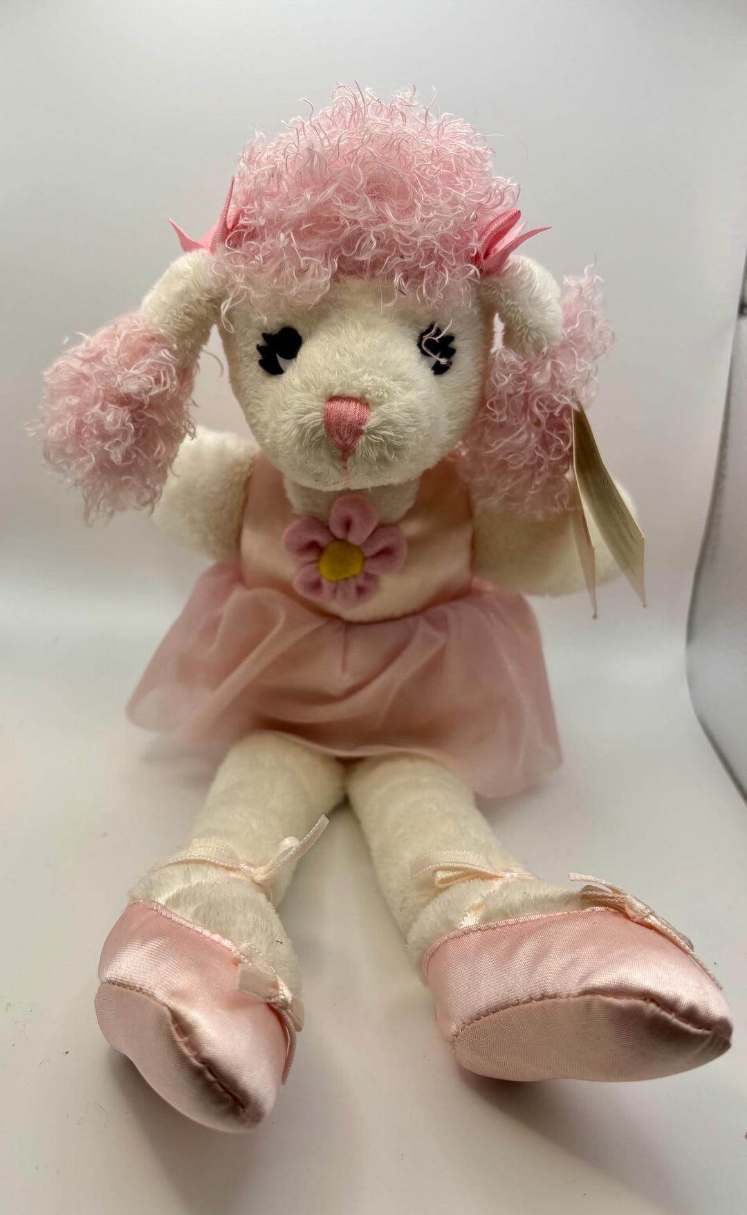 Vintage Alexie Ballerina Poodle Plushie “A Time to Dance” Russ Berrie ...