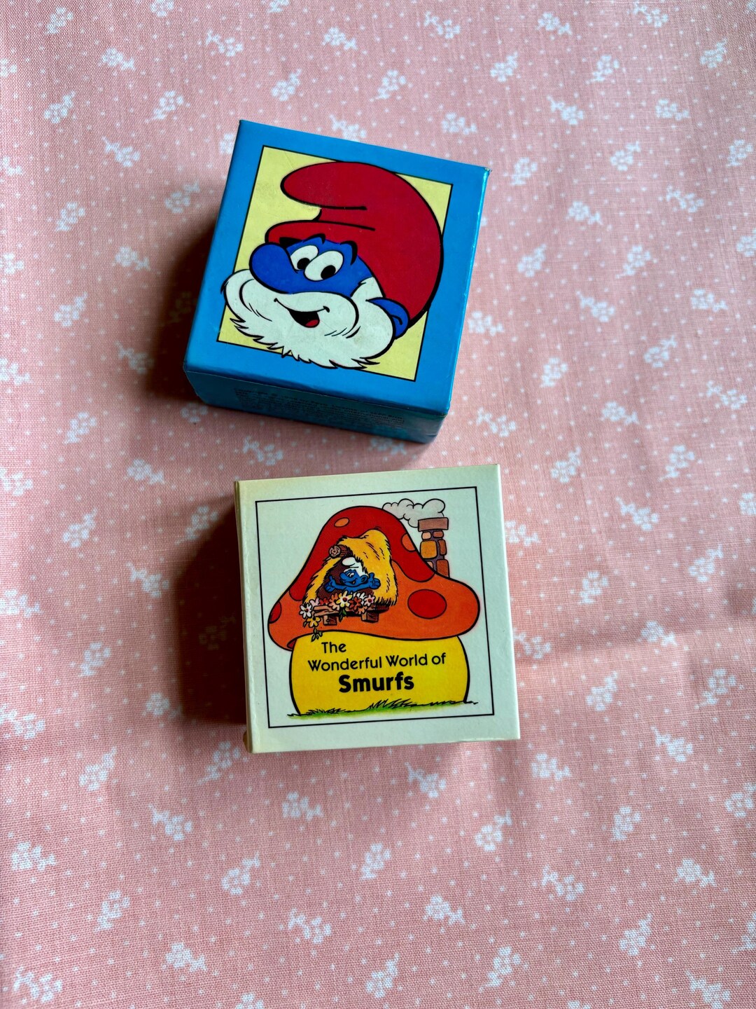 Smurf Book the Wonderful World of Smurfs Tiny Board Book in Cover ...