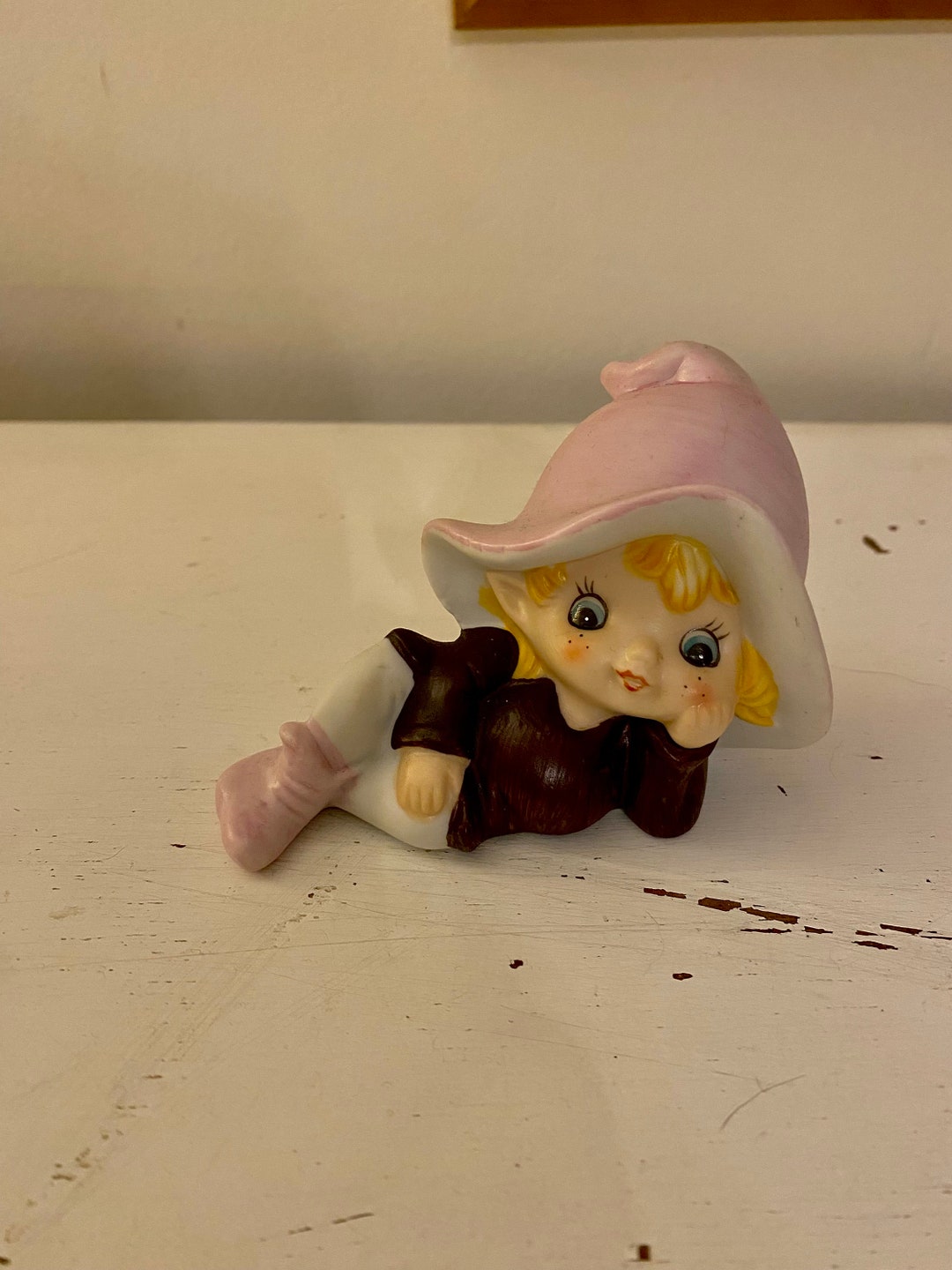 Vintage Ceramic Elf Fairy Faery Homco Brand 5213 Made in Taiwan Elf in ...